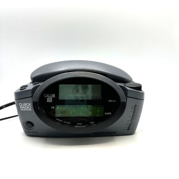 Other | Conair Land Line Clock Radio Phone W Caller Id And Alarm | Poshmark